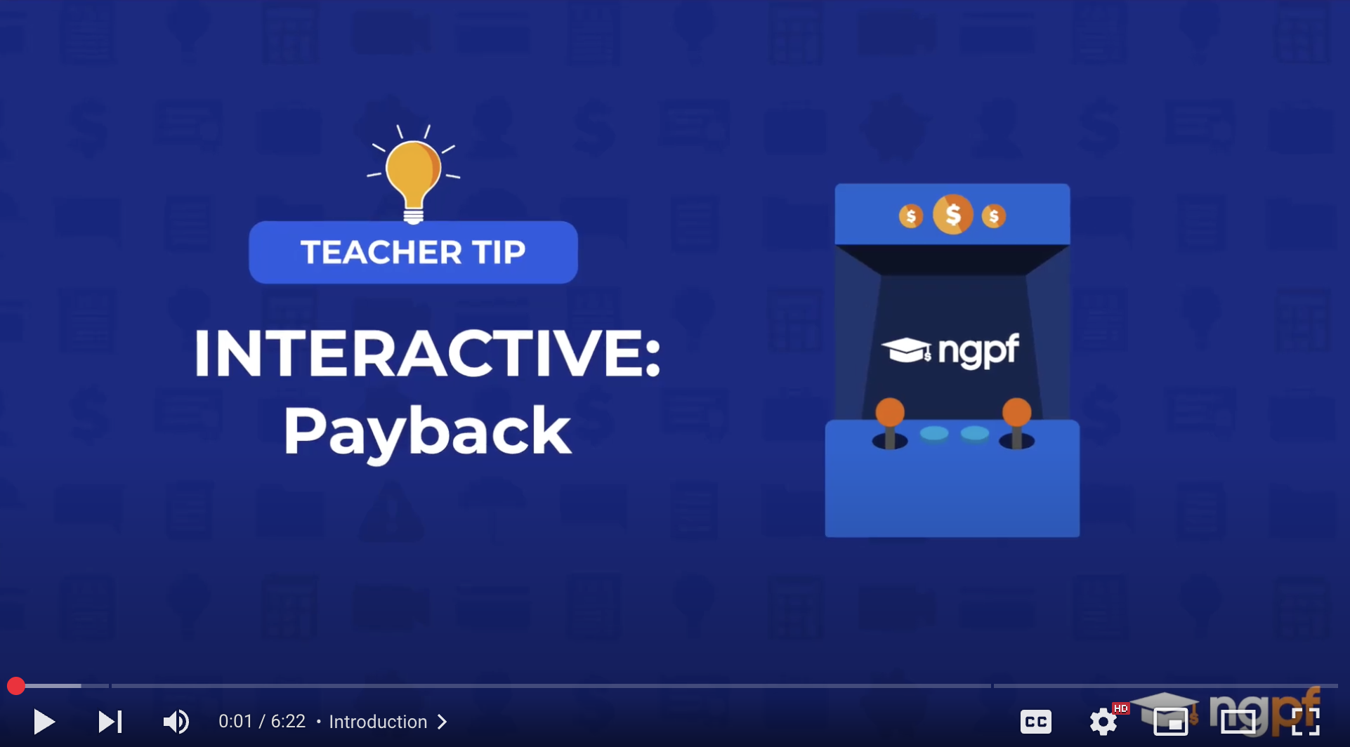 Teacher Tip: INTERACTIVE: Payback - Blog